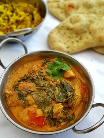 Healthy and Quick Chicken Saag Recipe - Skint Chef